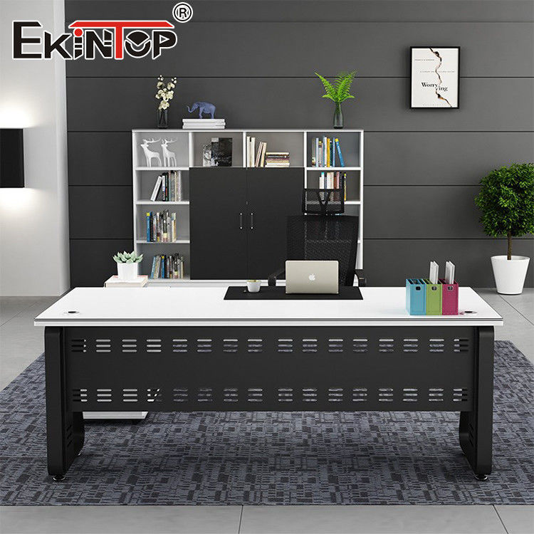 Business Furniture Factory Price Sturdy Wood Material Office Desk Wood ...