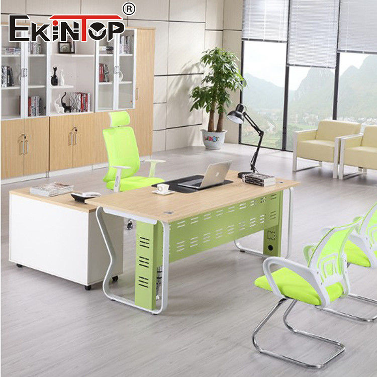 Office Furniture Factory Modern Style Office Desk Wood Corner Desk