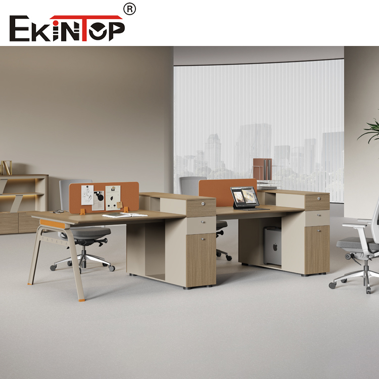 Modular Office Workstation Desk - 2/4/6 Seater Modern Design