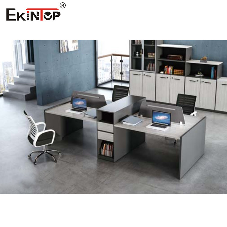 Multifunctional 6 Seater Office Workstation Extendable With Side ...