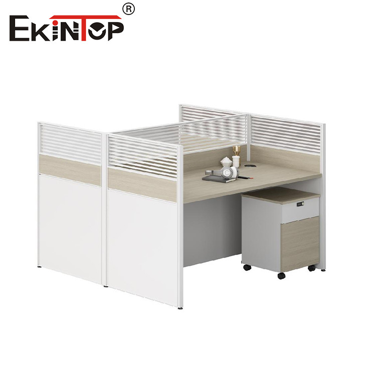 Customizable Wooden Modern Modular Employee Workstation With Storage ...