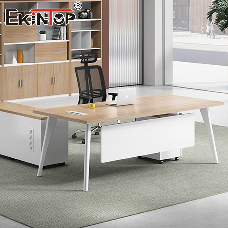 Customized Office Desks Wood L Shape Table Modern Desk Modular Desk ...